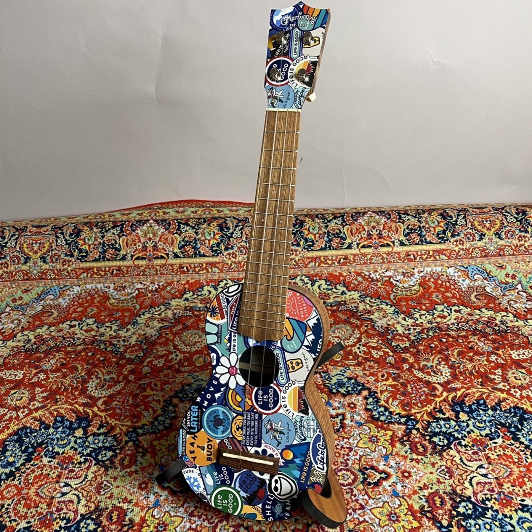 Martin OXK Uke Life is Good【アパレルブランドLife is Goodのコラボ】ウクレレ｜島村楽器 マークイズ福岡ももち店