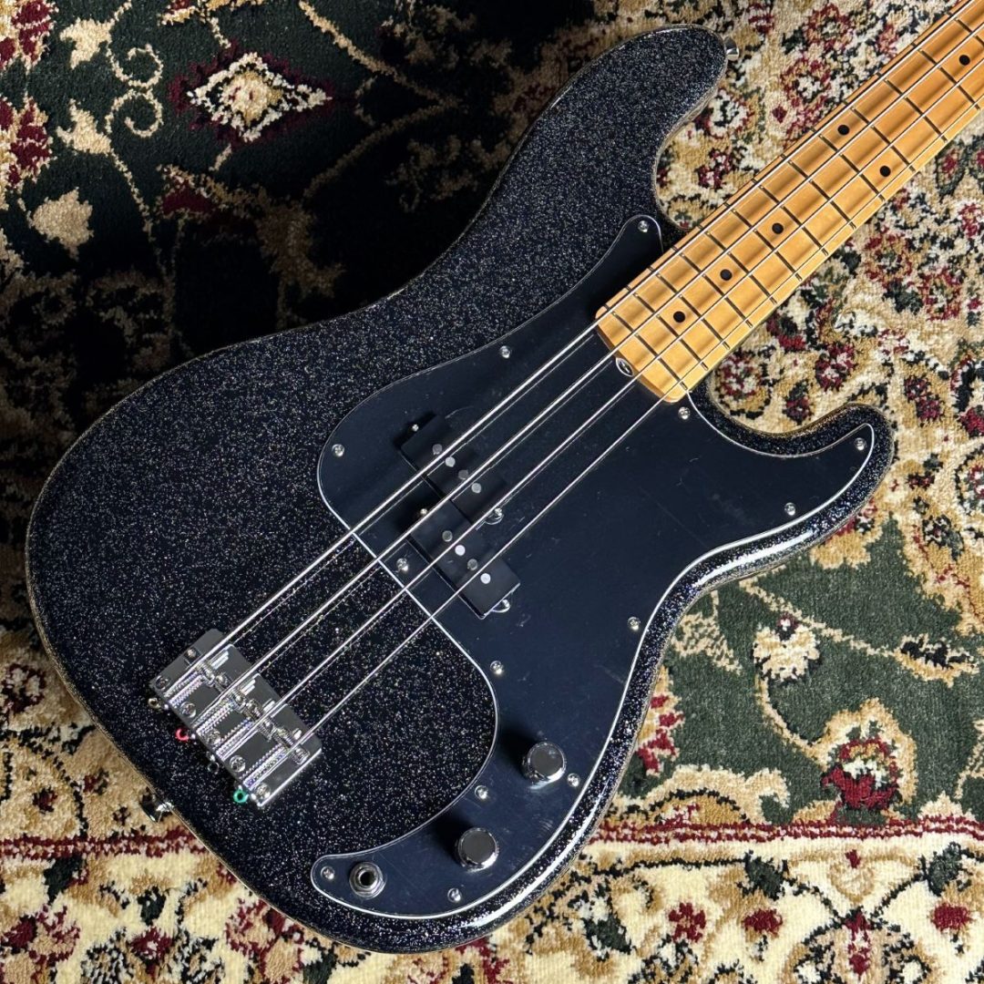 Fender MADE IN JAPAN J PRECISION BASS BLACK GOLD Jシグネイチャーモデル｜島村楽器 アミュプラザ博多店