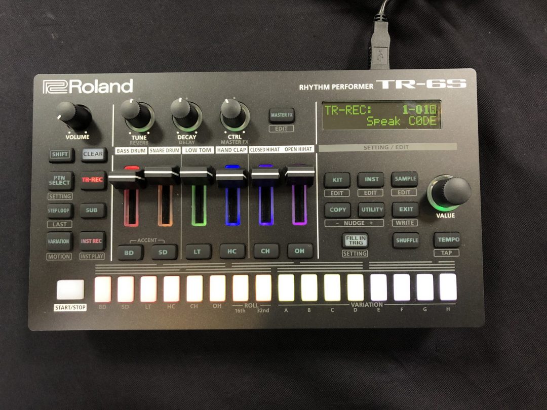 【新製品情報】10月24日発売予定：Roland TR-6S｜島村楽器 川崎ルフロン店