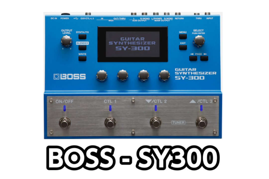 【ギターシンセ】BOSS(ボス) – SY300展示中!!｜島村楽器 イオンモール八幡東店