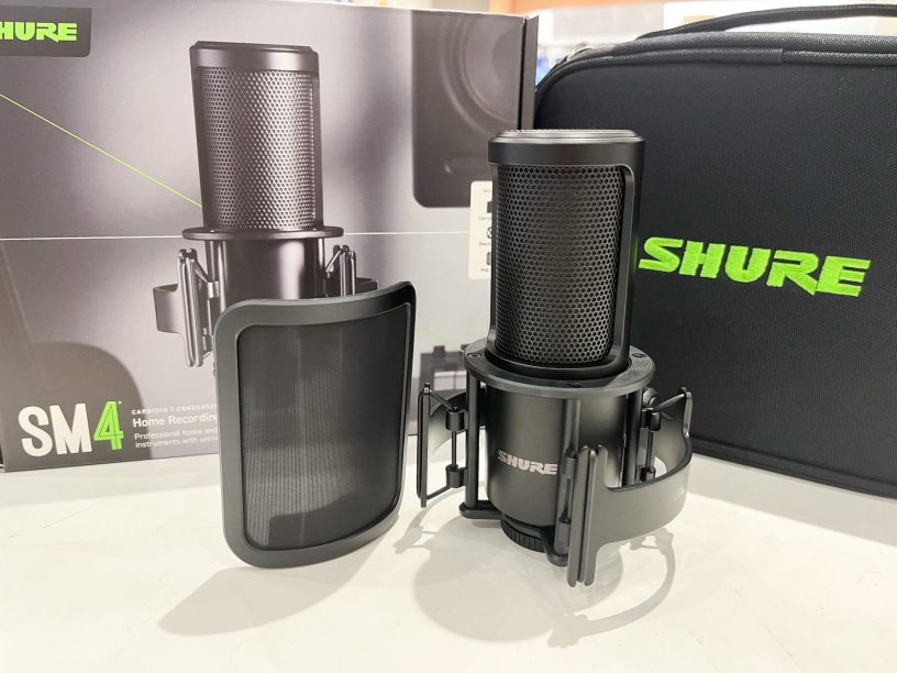 【新製品】『SM4-K-KIT』おすすめポイント3選！SHUREのボーカル用コンデンサーマイクがついに発売！当店でもお試しいただけます！｜島村 ...