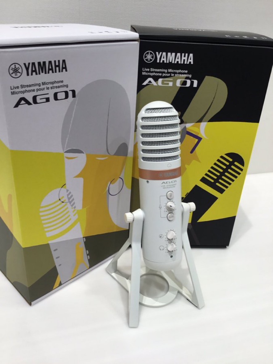 【最強配信マイク…！？】YAMAHA AG01発売！｜島村楽器 名古屋mozoオーパ店