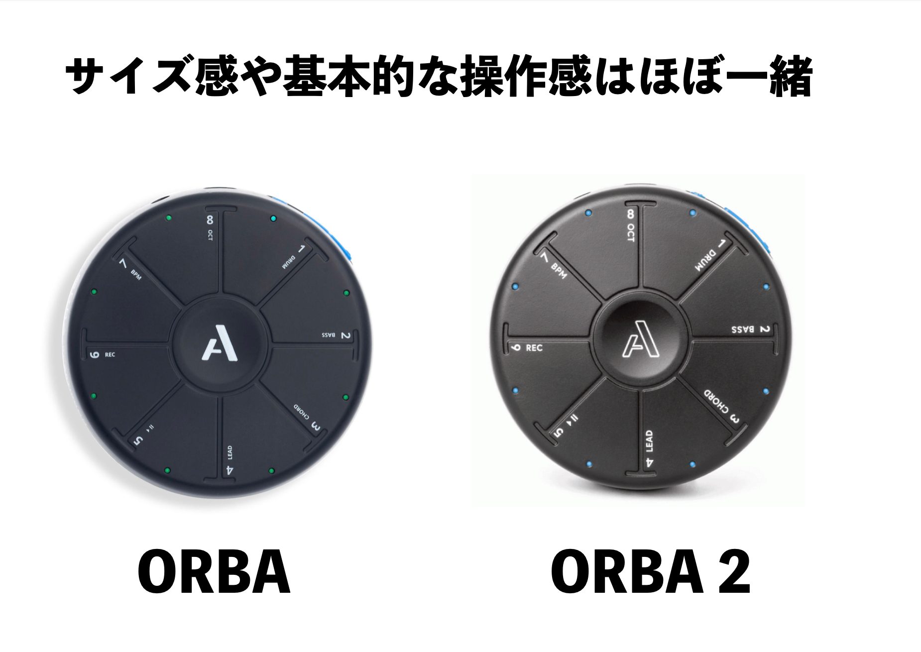 新感覚の電子楽器Artiphon ORBA2登場！初代ORBAとの違いを比較！｜島村楽器 名古屋パルコ店