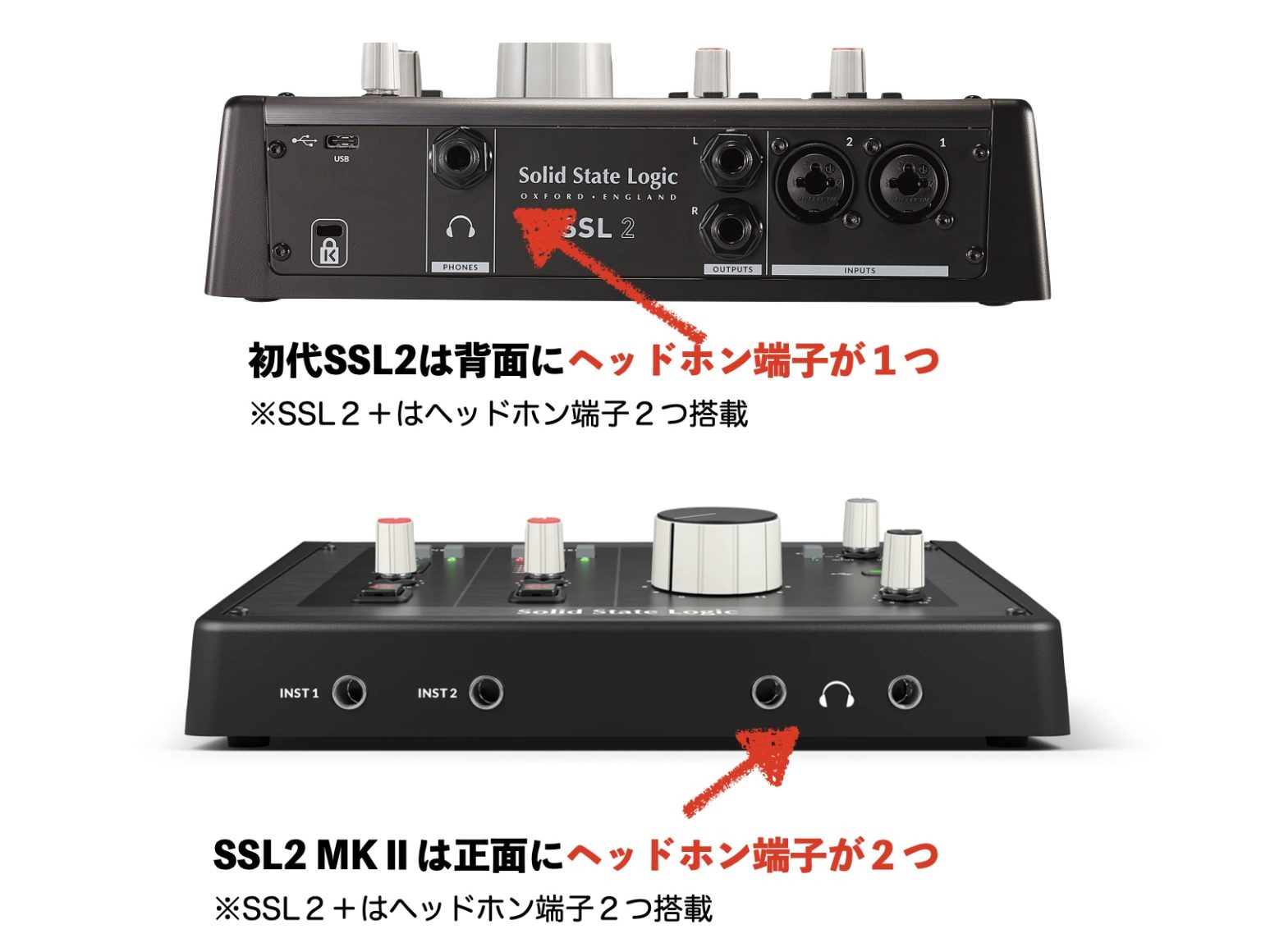 SSL2 MKⅡ/SSL2+MKⅡ登場！人気オーディオインターフェイスが世界中のユーザーの声を取り入れアップグレード！変わった点も含めご紹介♪ ...