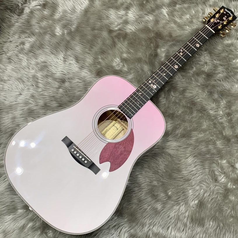 【アコースティックギター / 九州地区限定オリジナルカラー】「Headway／HD-SAKURA’22 F,S/STD – SWGR(サクラホワイトグラデーション)」が入荷しました！｜島村楽器 ...