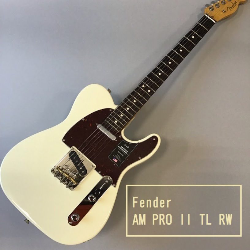 Fender American Professional II Telecaster Rosewood Fingerboard Olympic ...